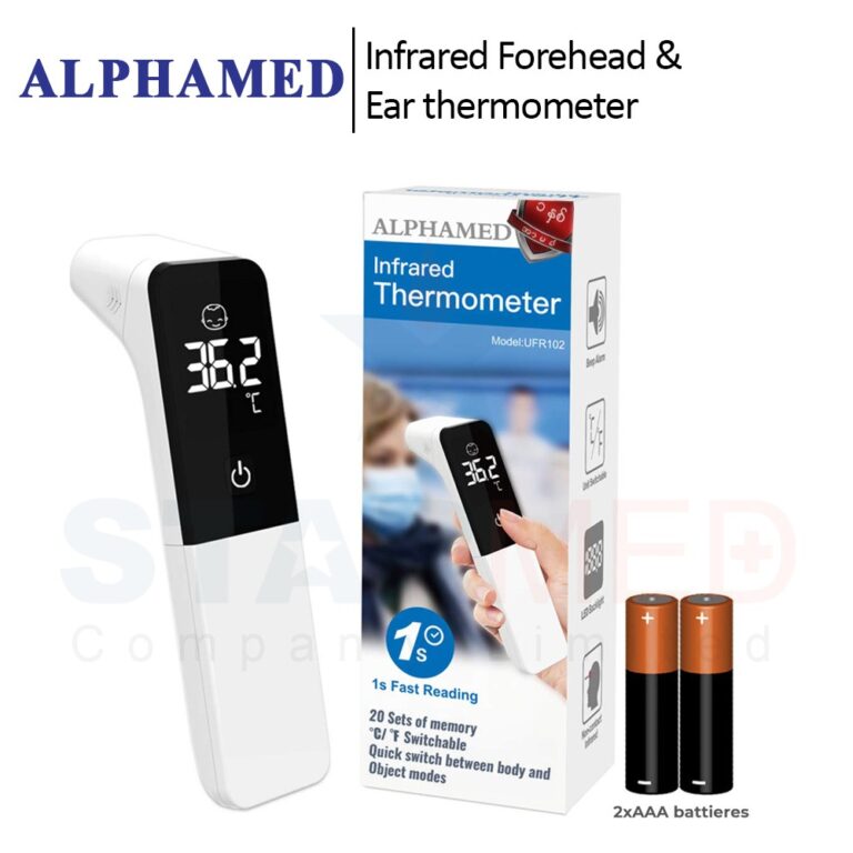 Alphamed Infrared Forehead & Ear Thermometer – Star Med