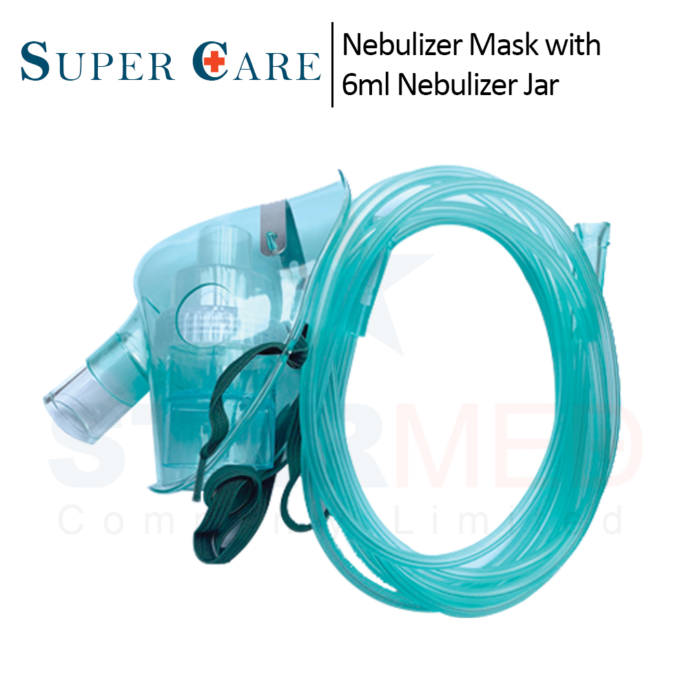 Super Care Nebulizer Mask with 6ml Nebulizer Jar – Star Med